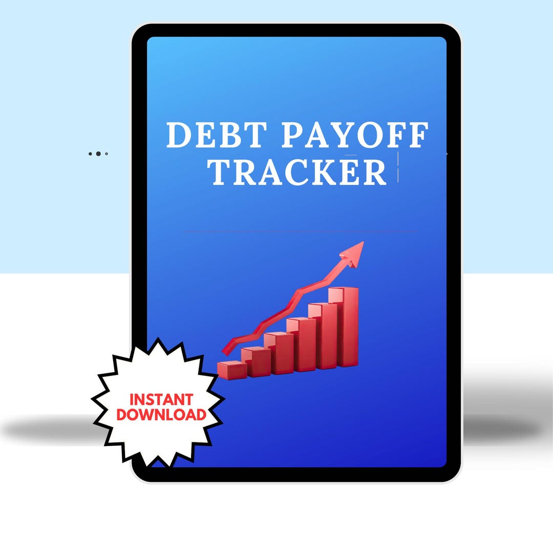 Debt Payoff Tracker | Printable Planner, Payment & Balance Logs (PDF ...