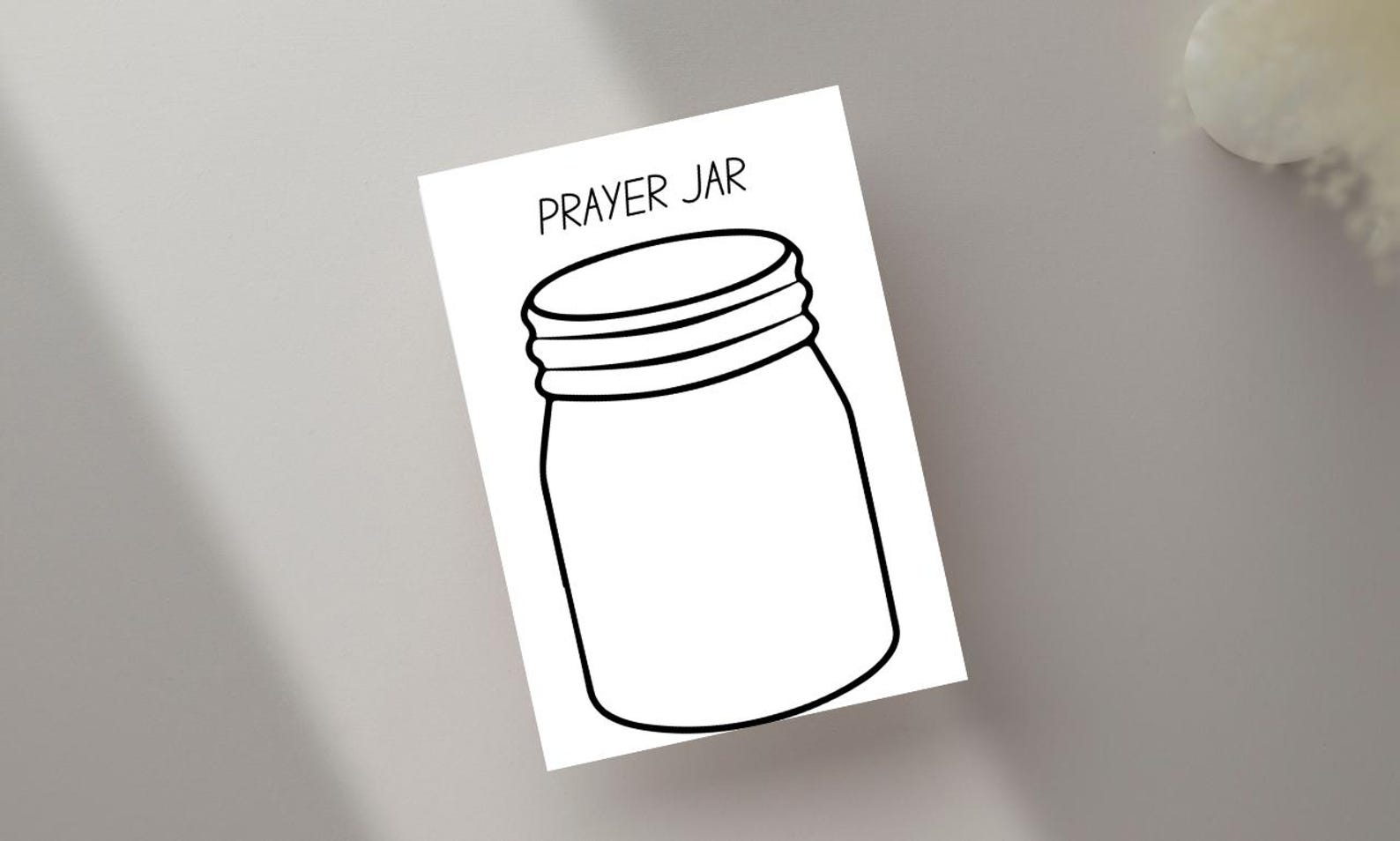 Printable Prayer Prompts Jar Craft, 30 Days of Prayer Activities ...