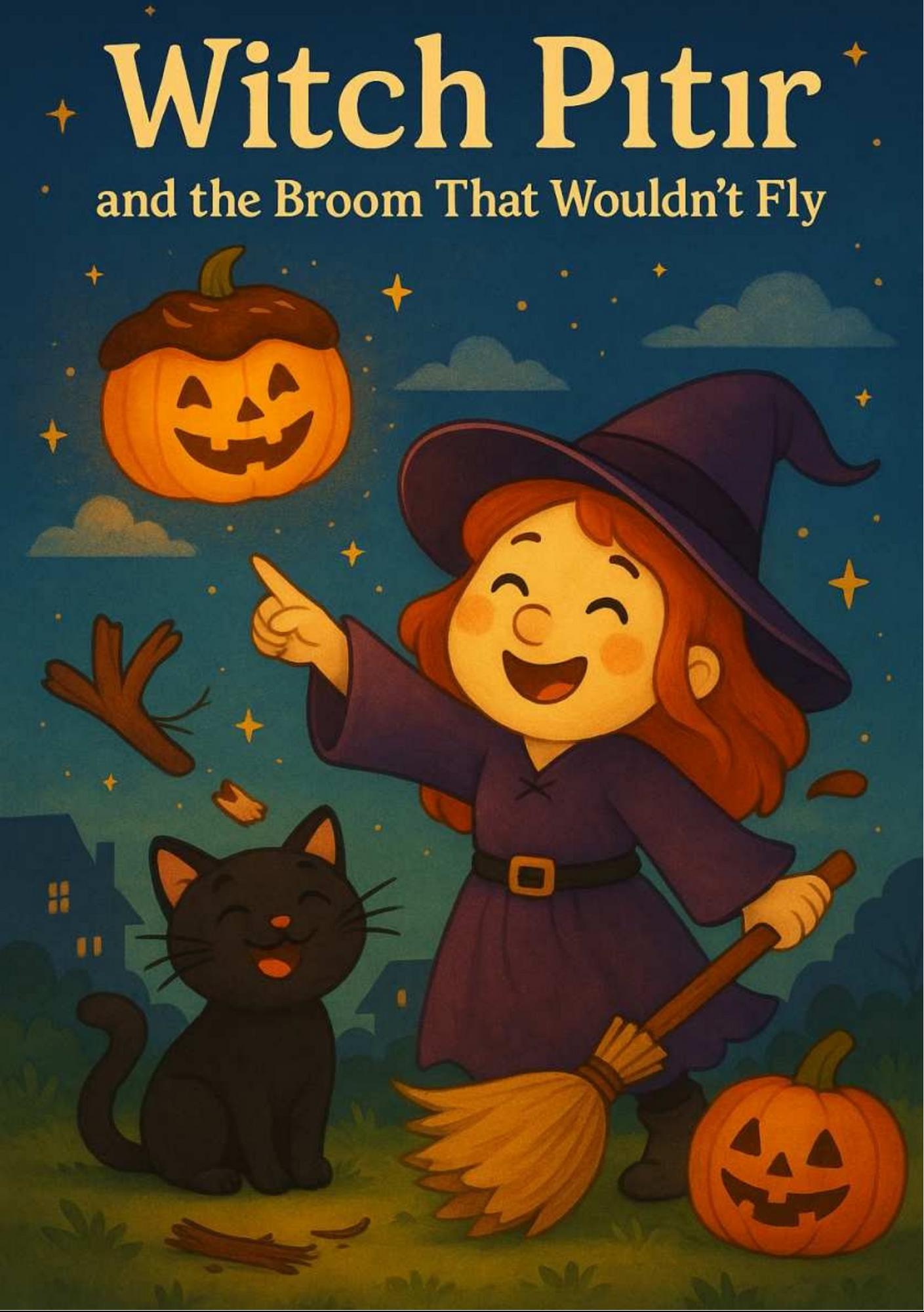Spooky Cute Halloween Storybook, Kids Ebook | Printable PDF, Magical ...