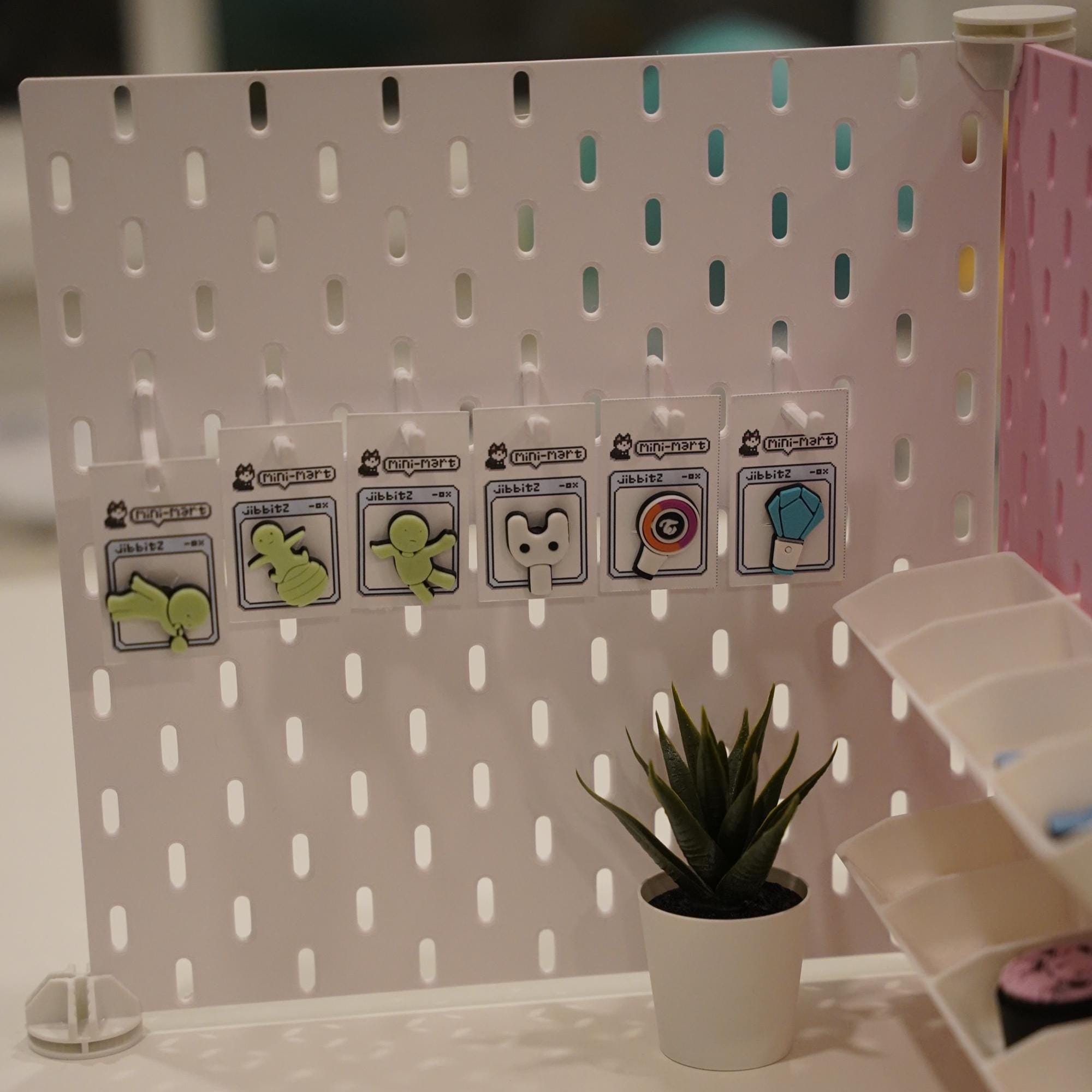Artist Alley Pegboard Display Panel | Modular Grid for Art Prints, Pins ...