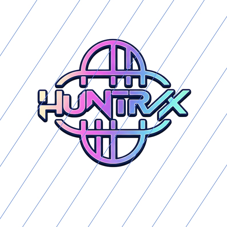 K-pop Demon Hunters SVG PNG Bundle | Huntrix Logo SVG | Kpop Cosplay ...
