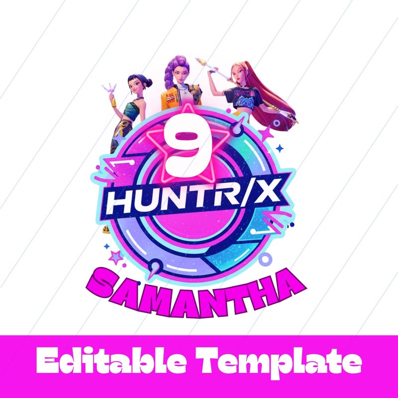 Huntrix Cake Design - Etsy