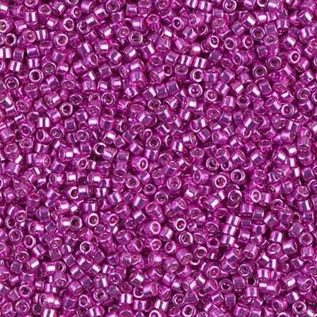 Miyuki Delica DB0425/DB425 11/0 Galvanized Bright Pink 7.2g - Etsy