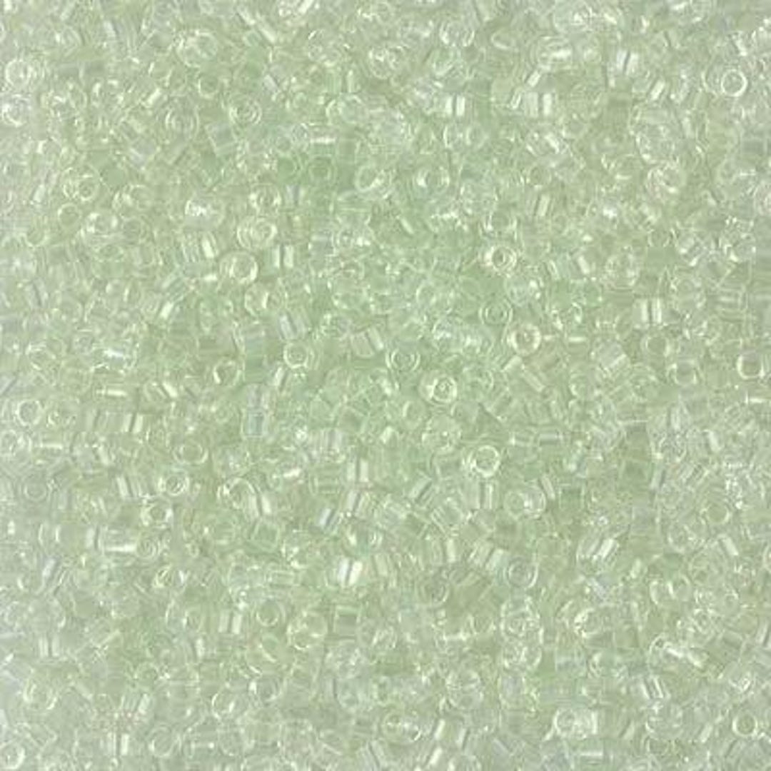 Miyuki Delica DB1404 11/0 Transparent Pale Green 7.2g - Etsy