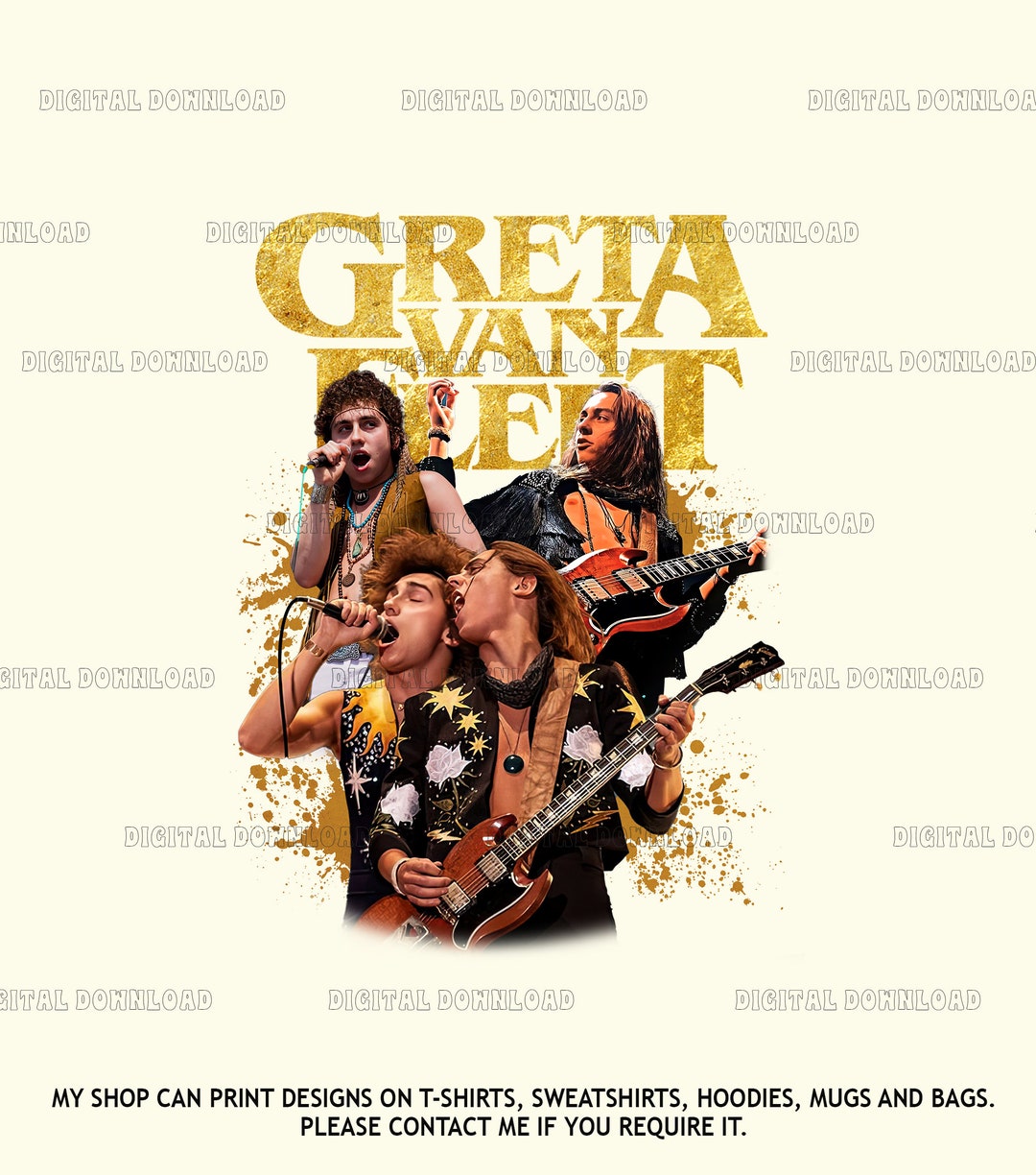 Greta Van Fleet Tour Concert Dates Png, Greta Van Fleet Shirt Design ...