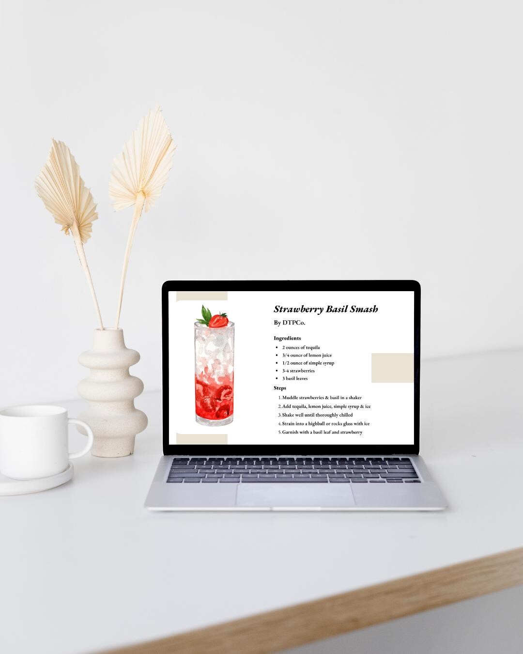 DIGITAL Cocktail Recipe Book - Etsy