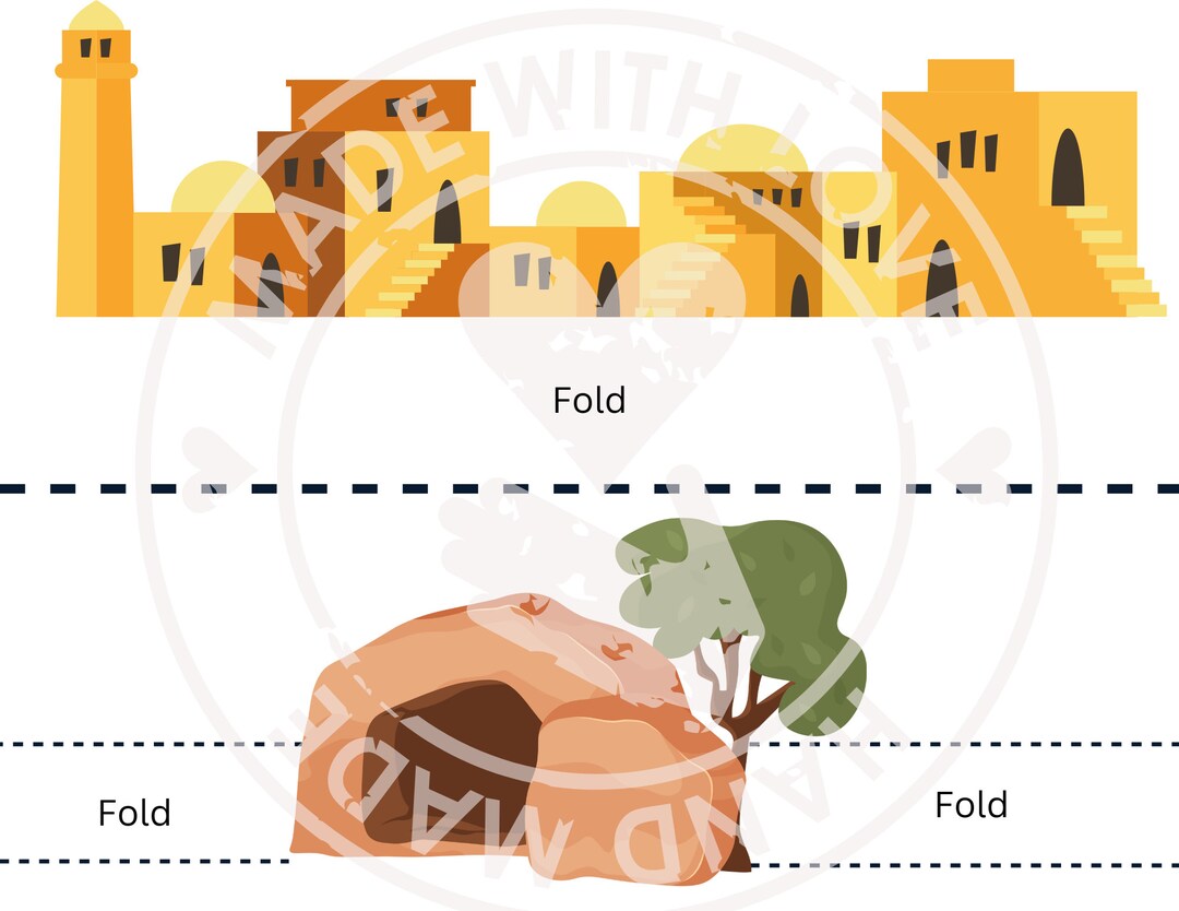 He is Risen Paper Doll Set - Etsy