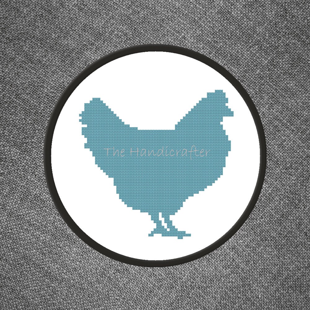 Chicken Cross Stitch Pattern - Etsy