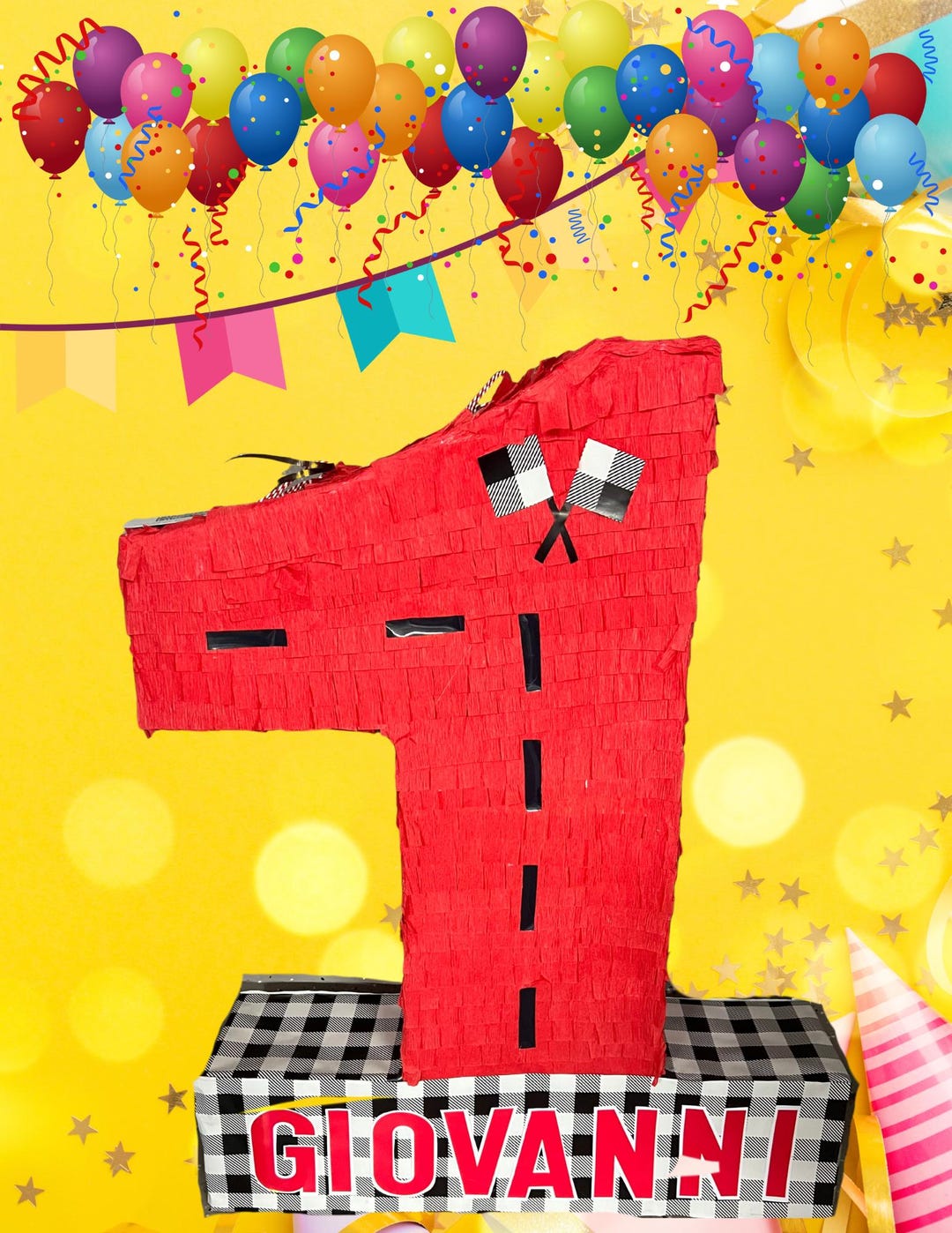 Custom Number Piñatas Any Theme Available About 28 Inches Tall - Etsy