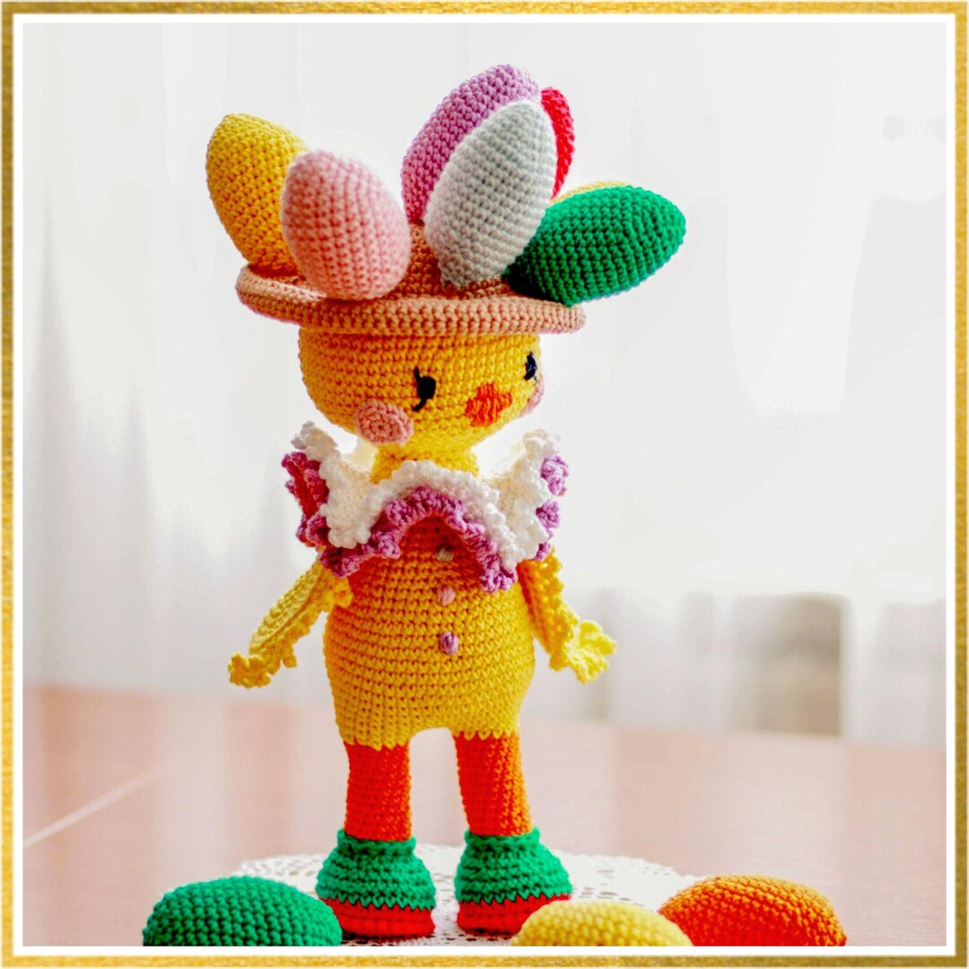 Easter Chick Crochet Pattern, Amigurumi Doll With Eggs (PDF Pattern) - Etsy
