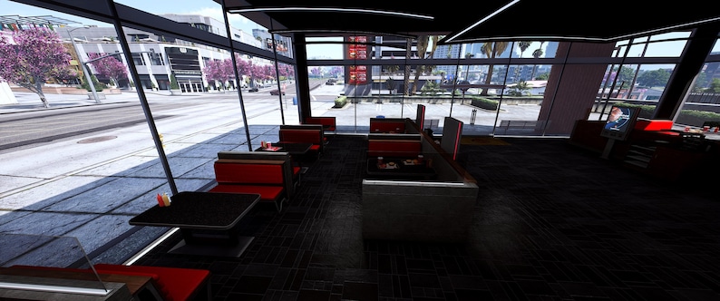 Burgershot MLO for Fivem | Restaurant Interior | Optimized Fast Food ...