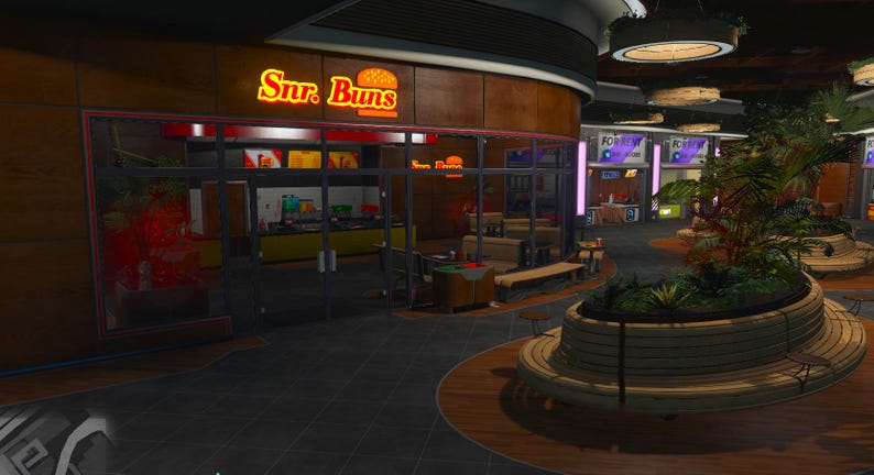Snr. MLO Buns | Realistic Fast Food Restaurant for Fivem - Etsy