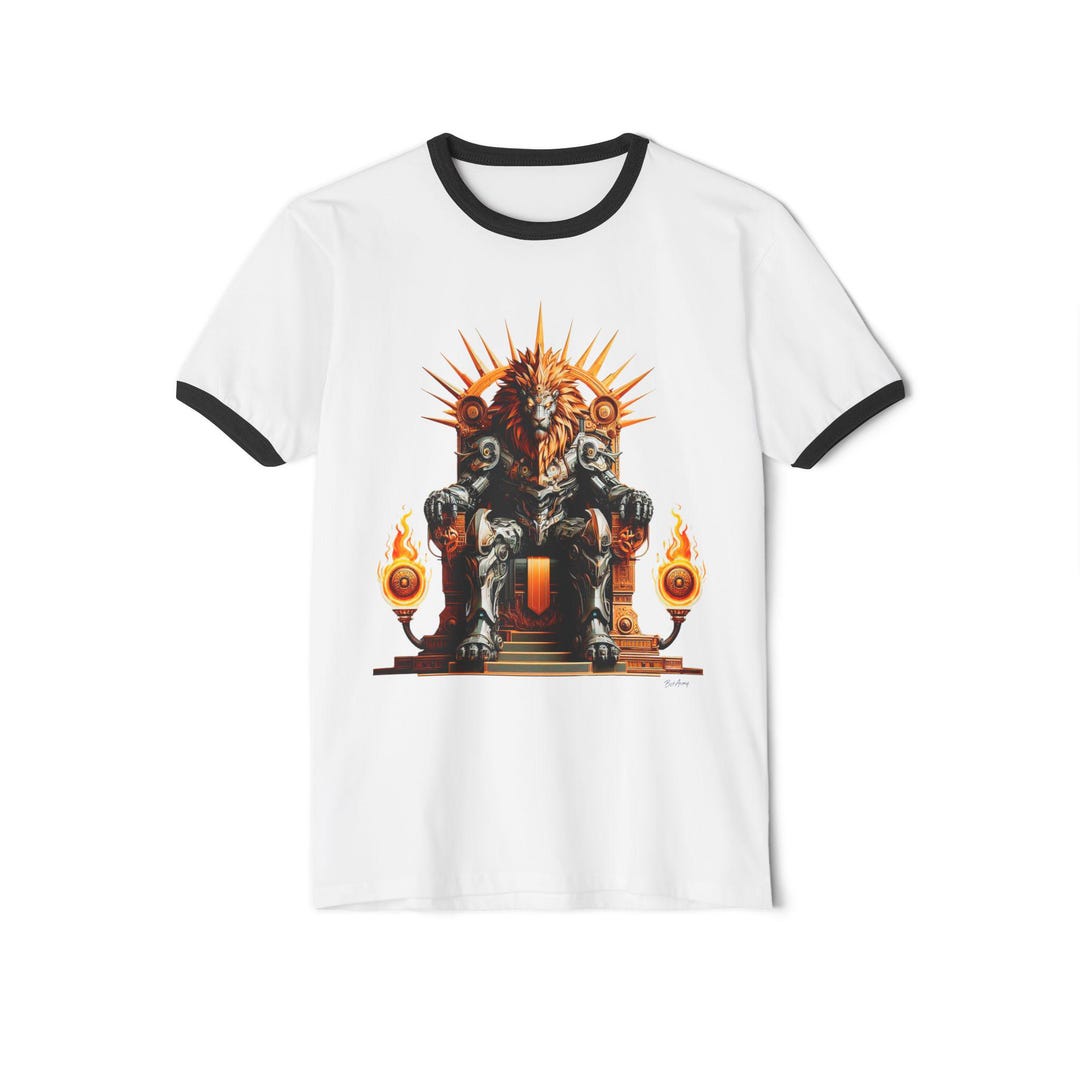 Leo Zodiac Cyber Lion, Futuristic Mechanical Jungle Monarch - Etsy