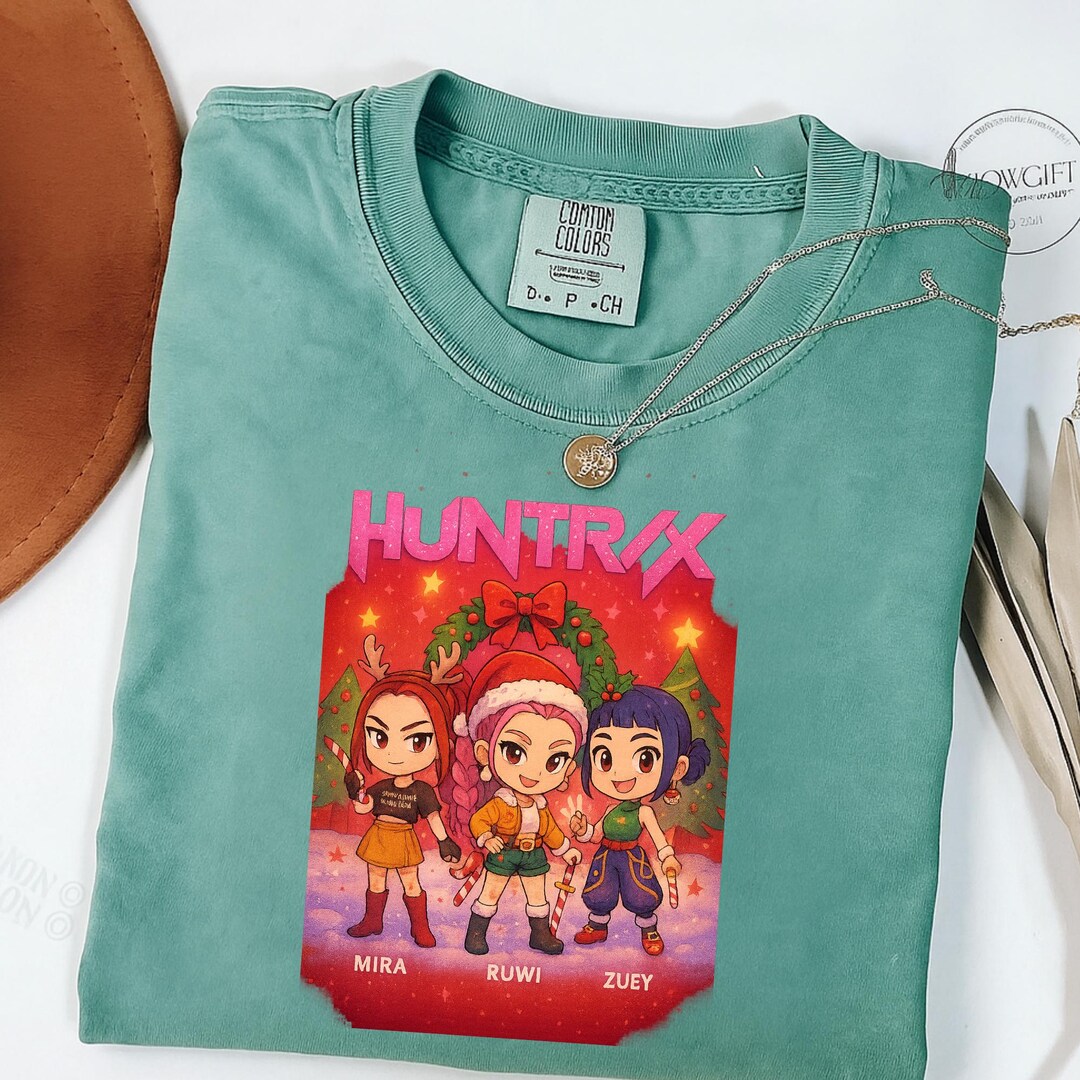 Hunter X Demon Hunter Christmas Anime Chibi Girls Sweatshirt, Kawaii ...