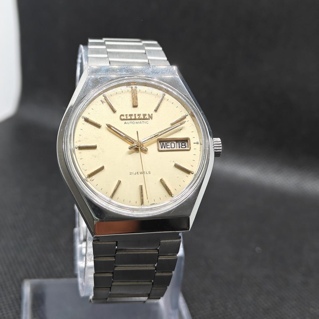 Vintage Citizen Automatic Watch | 21 Jewels | Day-date | 6304A ...