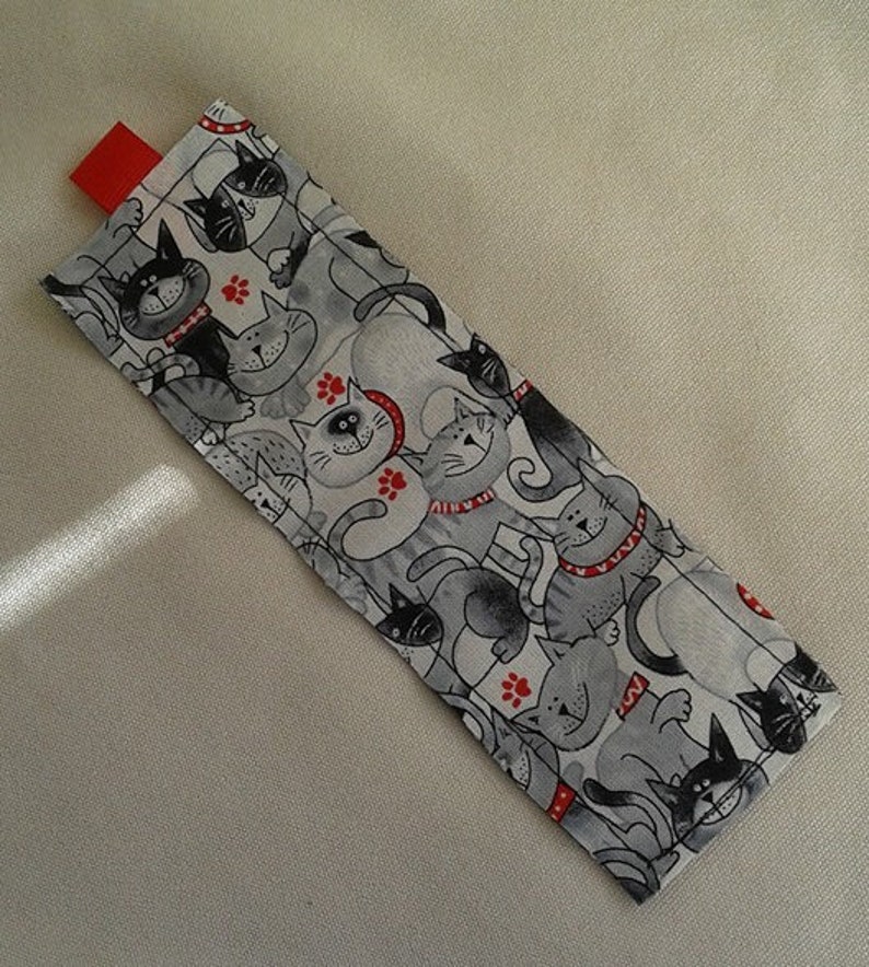 Cats Bookmark / Fabric Bookmark / Cats / Bookmark - Etsy