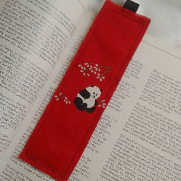 Panda Bookmark - Etsy