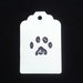 Paw Print Tags / Dog / Cat / Dog Gift / Cat Gift / Gift Tag Set of 10 ...