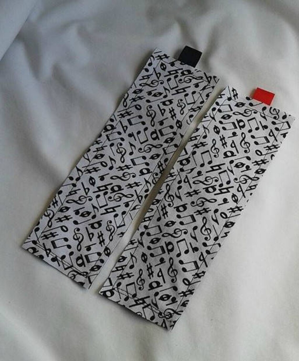 Music Notes Bookmark / Fabric Bookmark / Music / Teacher | Etsy