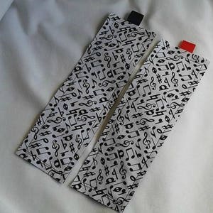 Music Notes Bookmark / Fabric Bookmark / Music / Teacher Appreciation ...