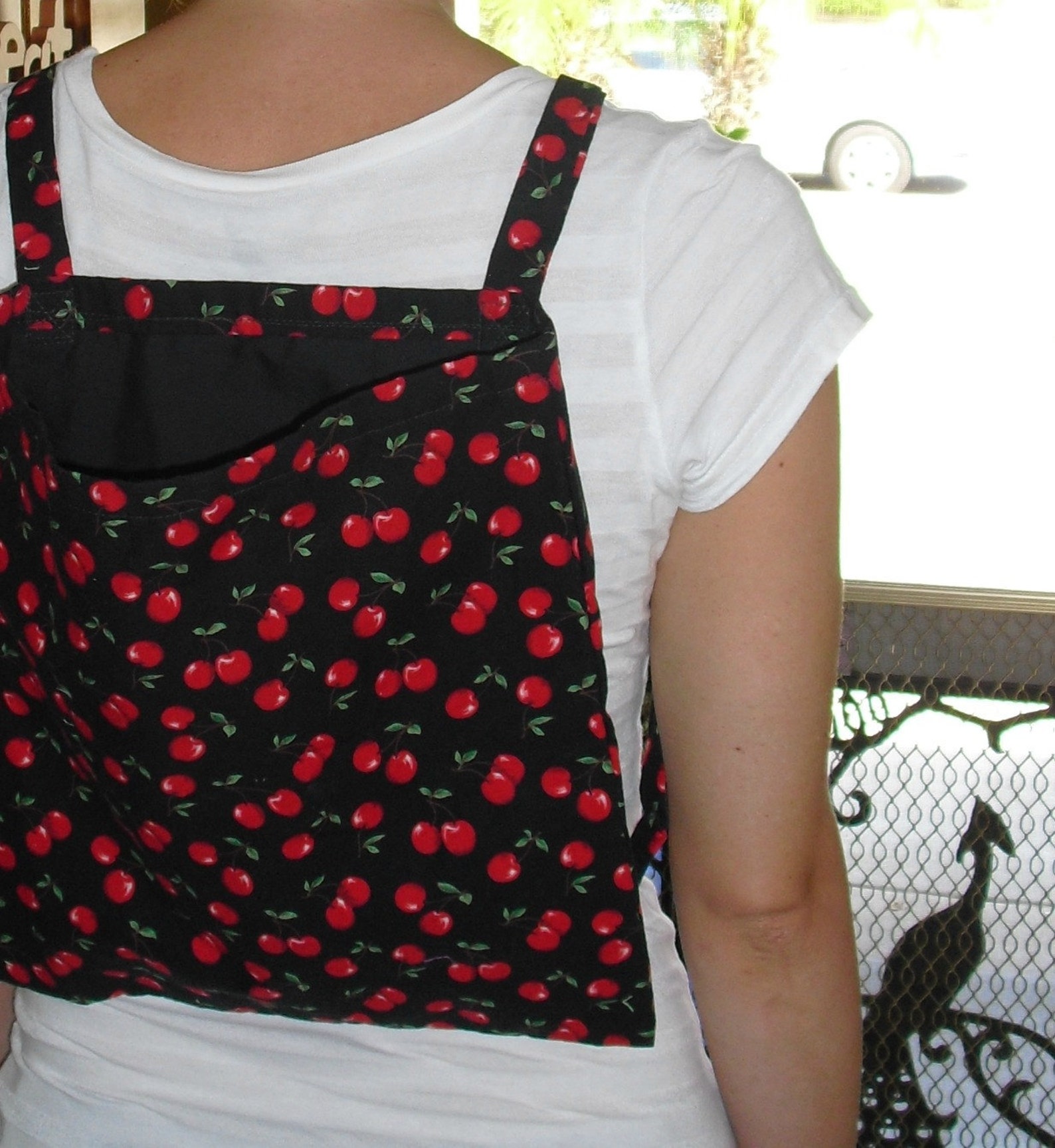 Cherry Print Backpack for Teen or Adult - Etsy