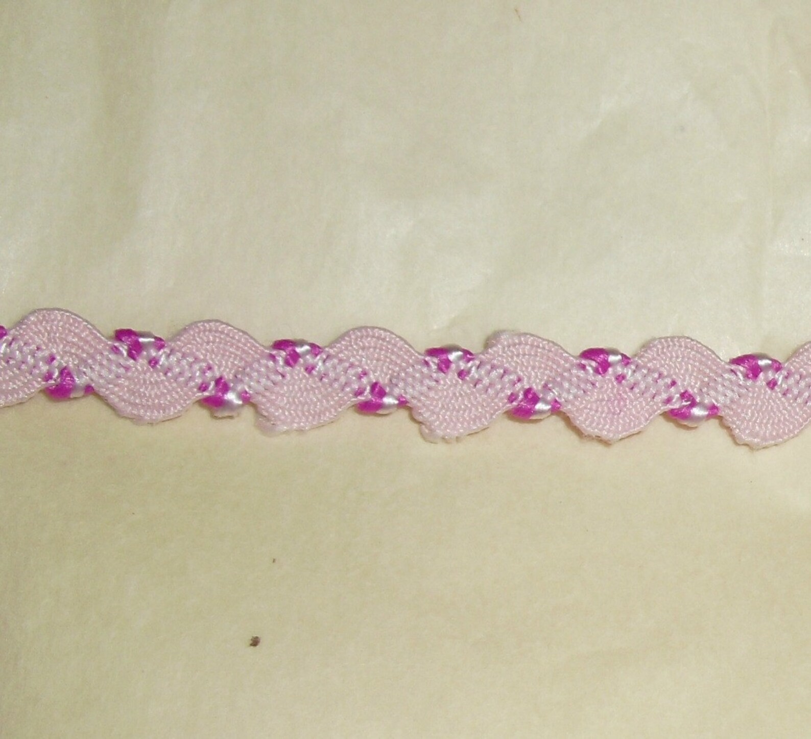 Ric Rac Trim / Pink Ric Rac / Pale Dogwood Pink / 1/4 X | Etsy