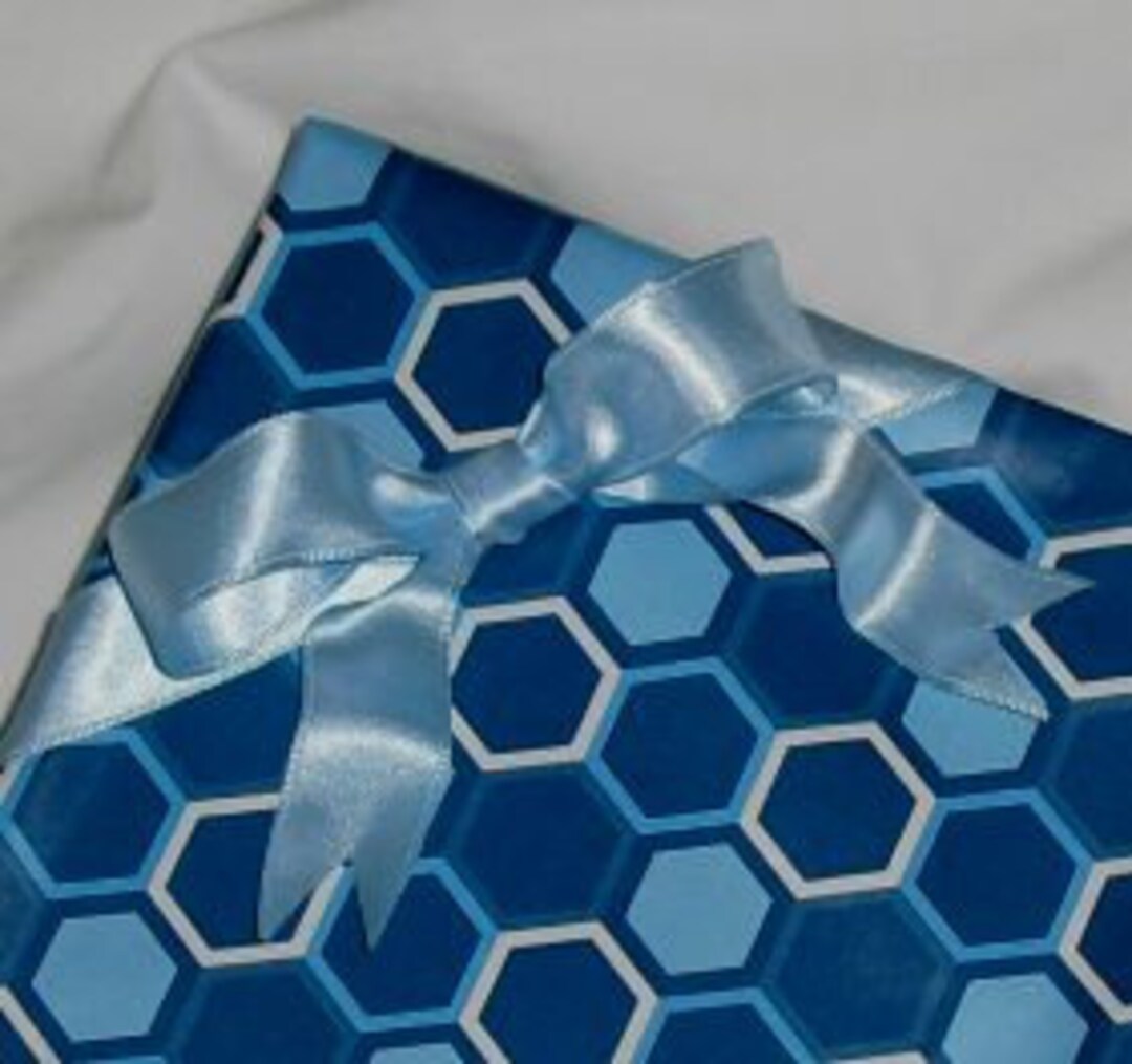 Light Blue Wire Ribbon...1 X 15 Feet - Etsy