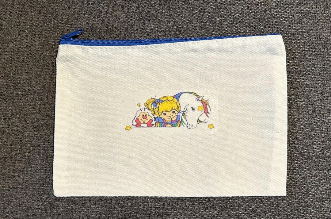 Rainbow Brite Pouch: Sprite & Starlite Pencil or Makeup Bag - Etsy