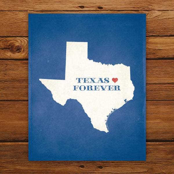 Texas Forever - Etsy