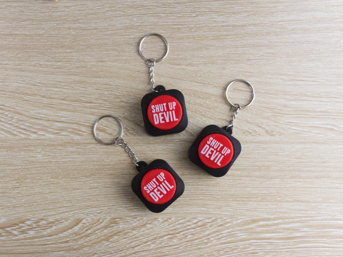Shut up Devil Clicker: Christian Fidget Toy, Faith Gift - Etsy