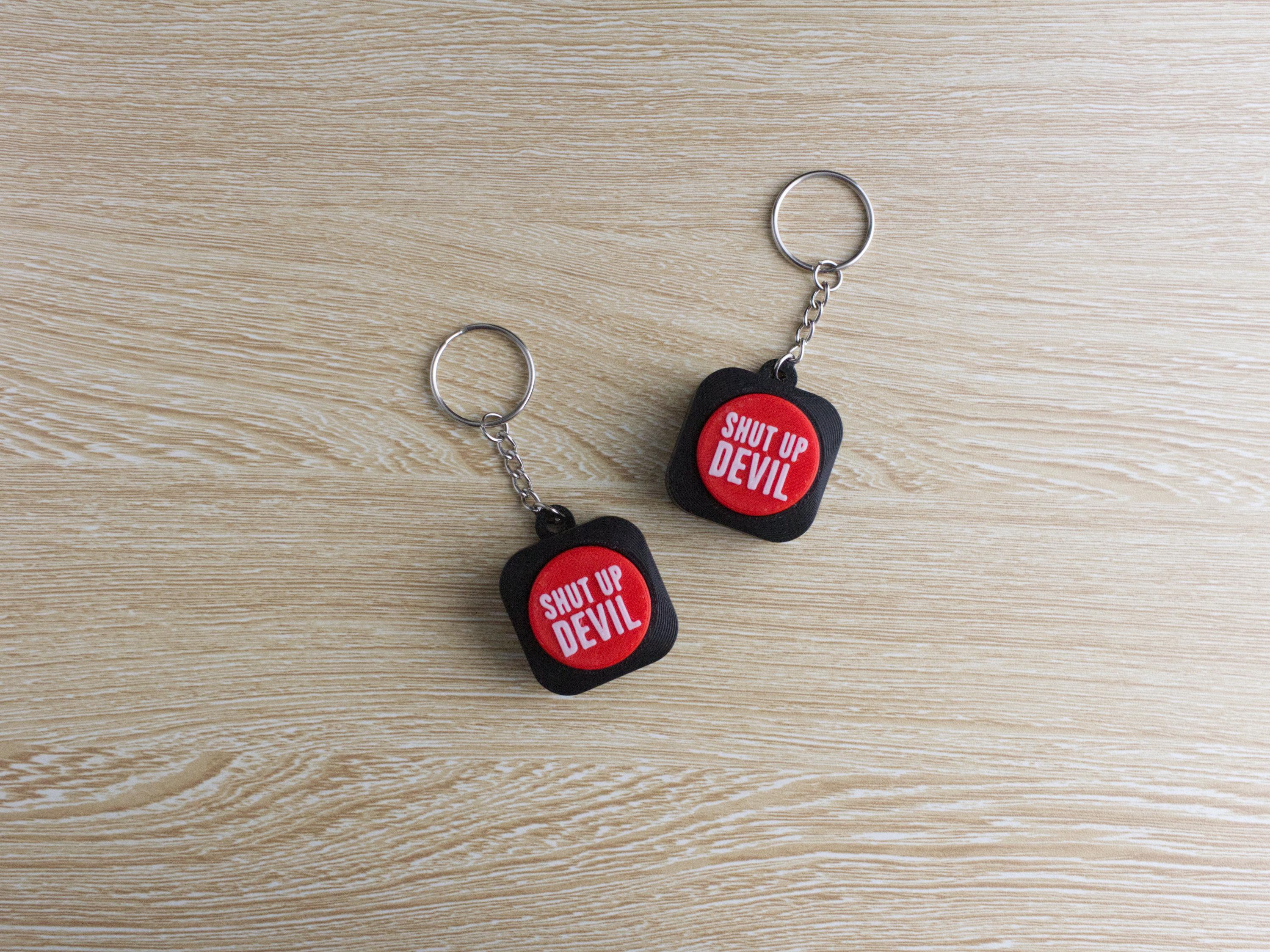 Shut up Devil Clicker: Christian Fidget Toy, Faith Gift - Etsy