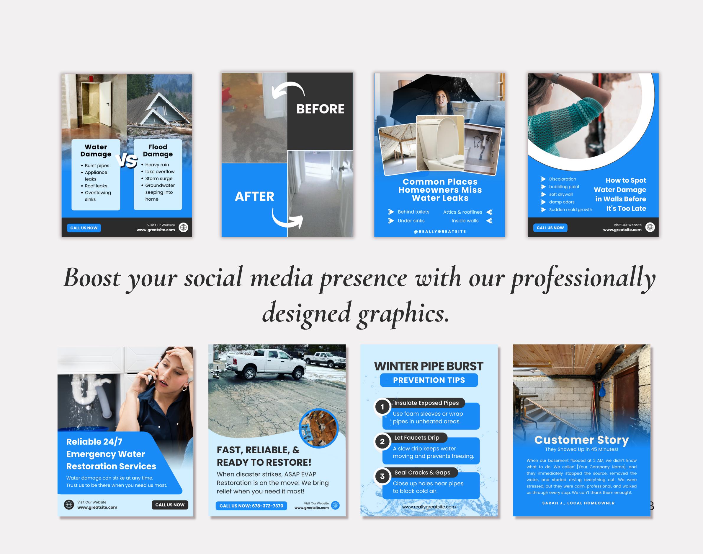 Water Restoration, Water Damage, Cleanup Services, Mold & Flood ...