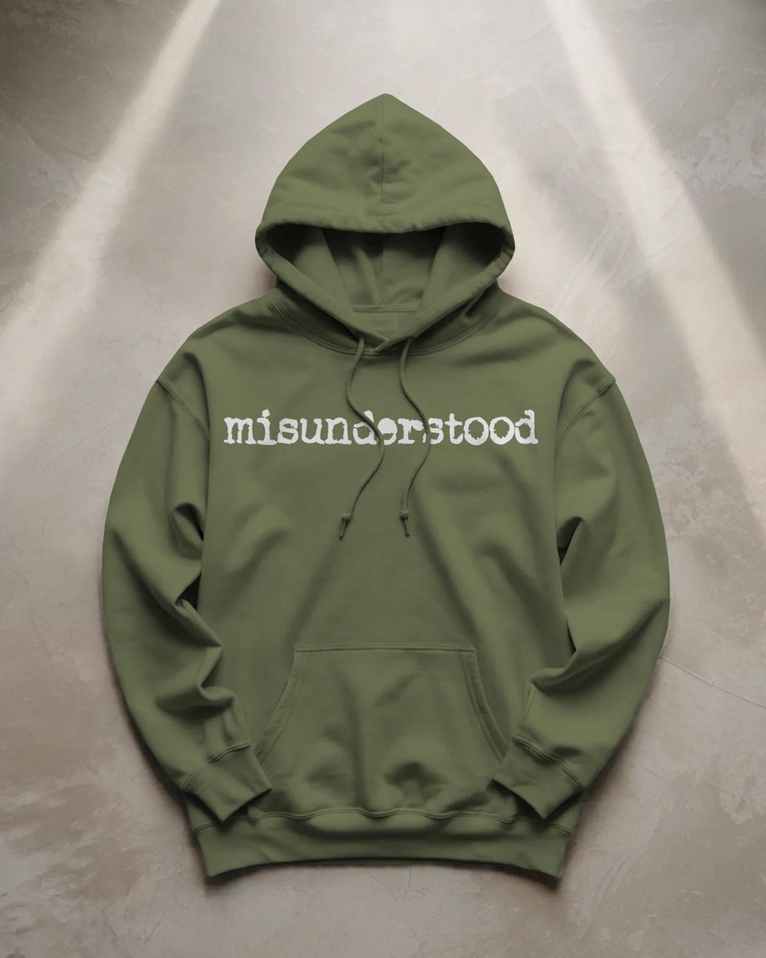 Misfit Mentality Hoodie: MISUNDERSTOOD - Etsy