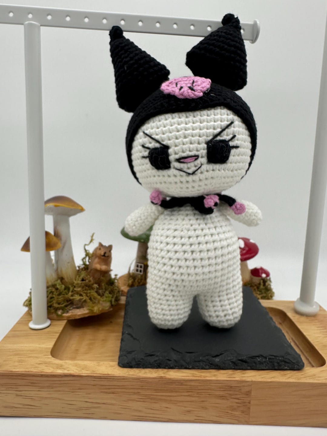 Handmade Kawaii Amigurumi Doll – Gothic Cute Figure – Collectible Decor ...