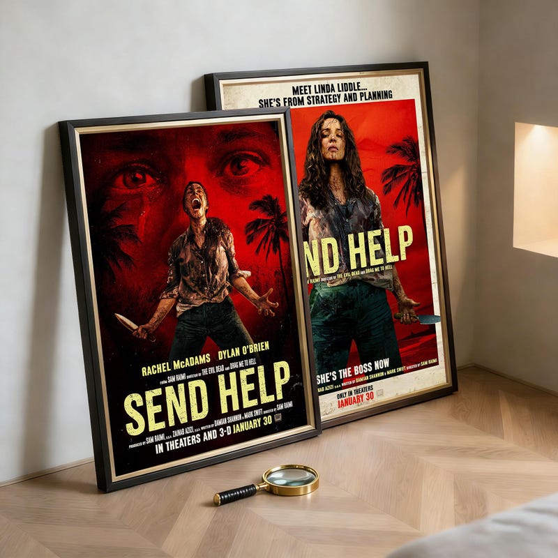 Send Help Poster - Etsy