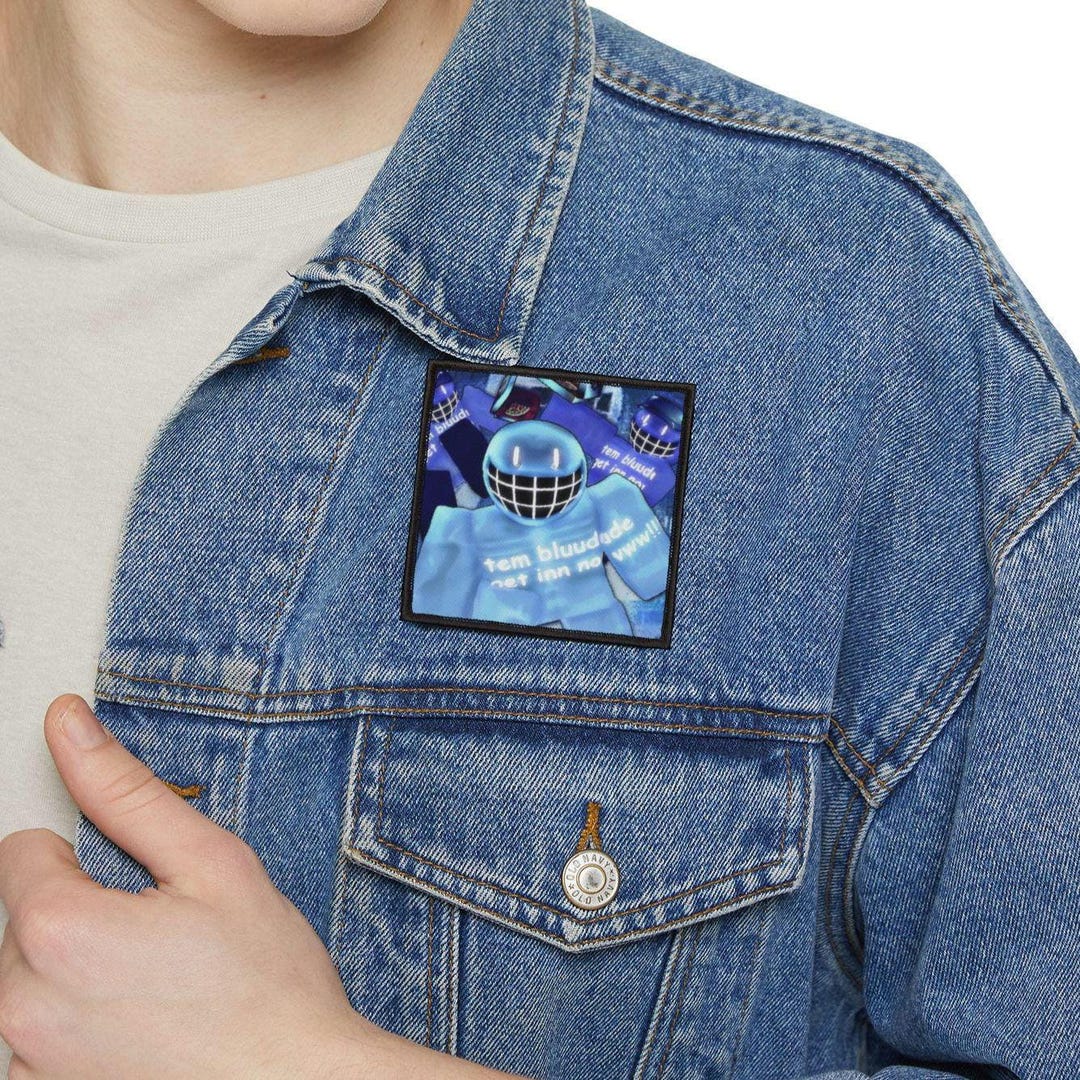 Forsaken Bluudud Iron-on Patch | Roblox Fan Patch, Gaming Badge - Etsy