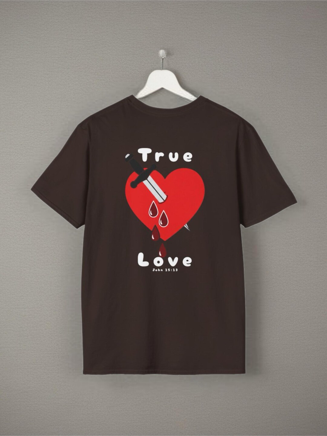 True Love Christian T-shirt, Gospel Bible Jesus Design - Etsy
