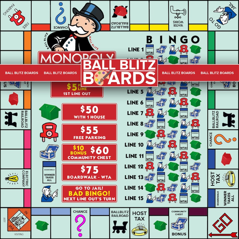 5 to Play - Board Game | Bingo Board - Etsy