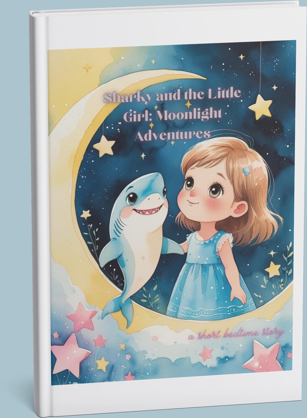 Sharky and the Little Girl — A Short Bedtime Story for Kids | Printable ...