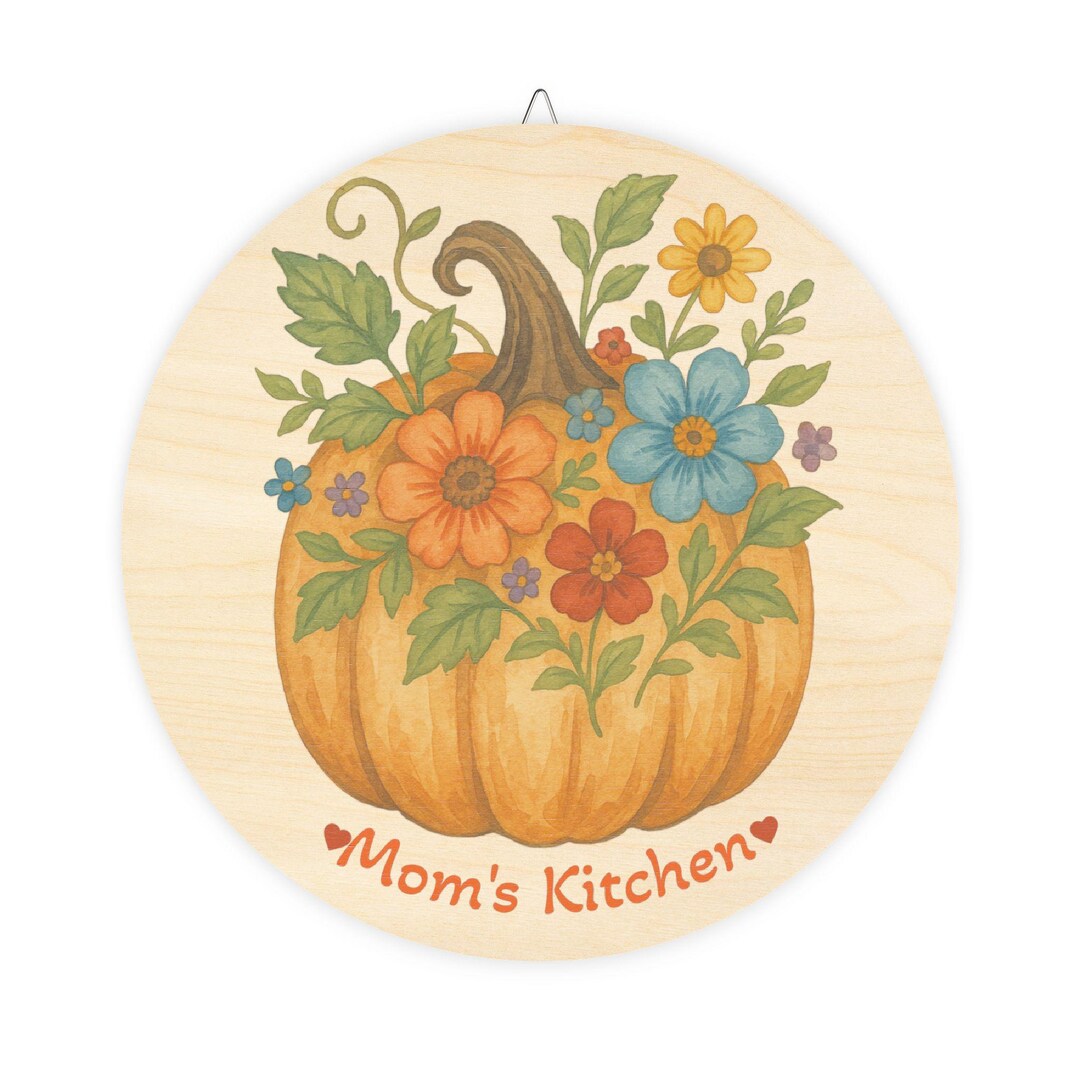 Rustic Fall Pumpkin Wood Sign: Autumn Farmhouse Decor, 12 Inch - Etsy