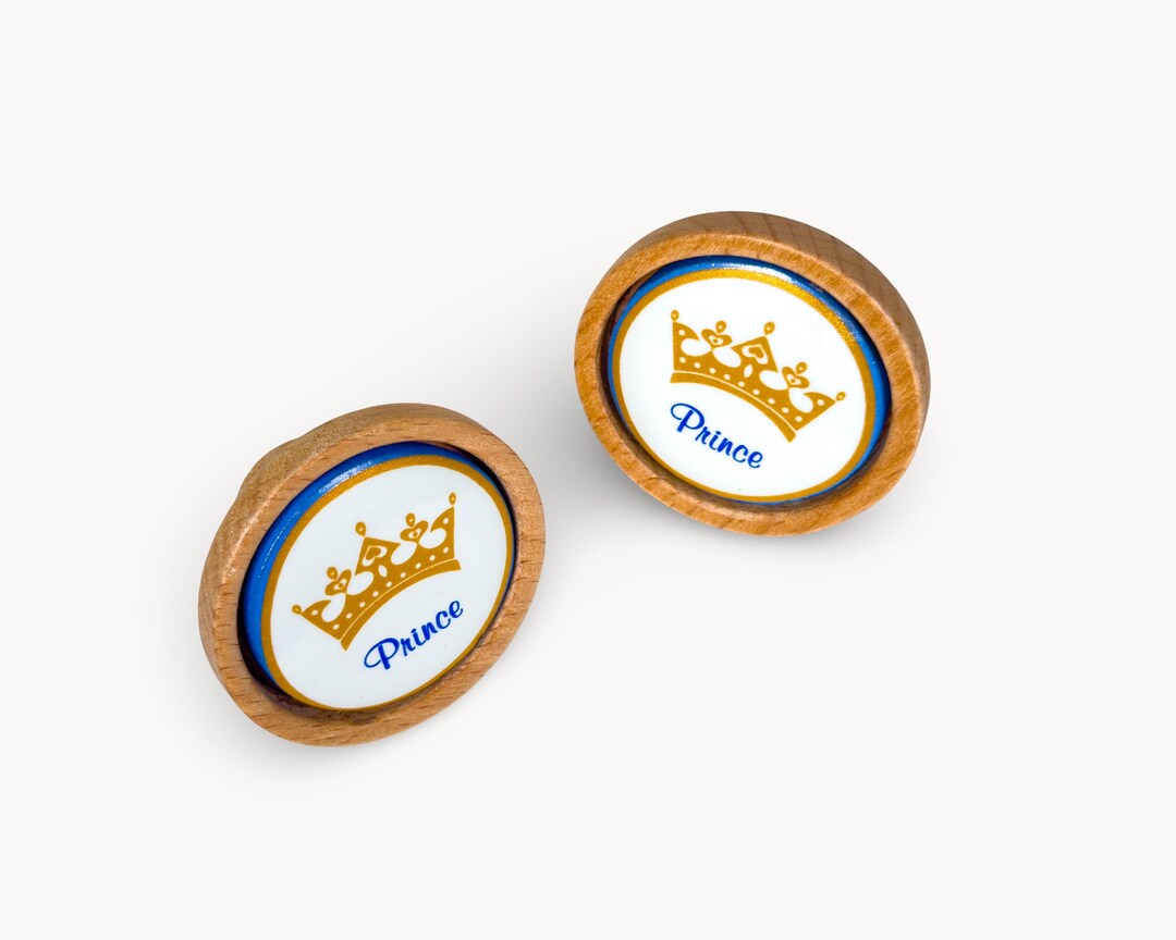 NUVINO Children's Knob, Oak Wood With Porcelain | Prince Crown ...