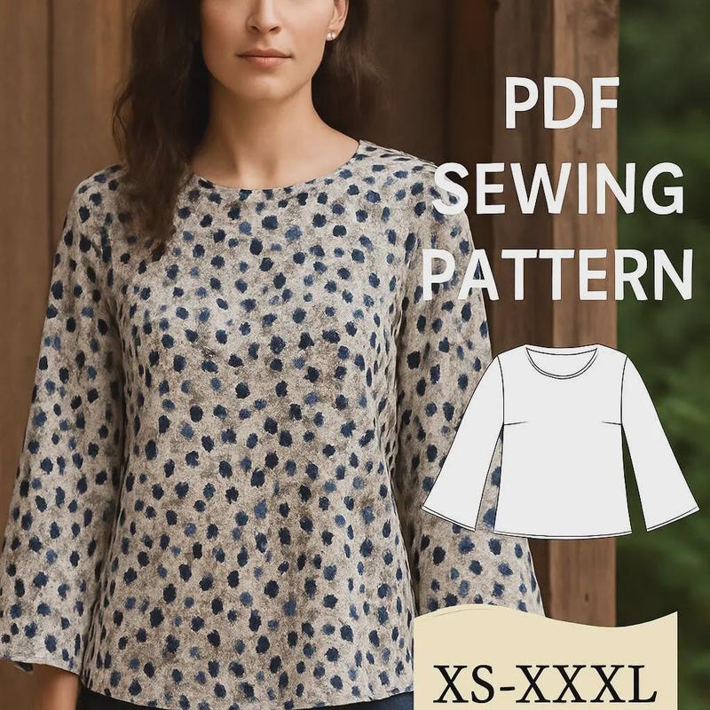 Long Sleeve Top - Etsy