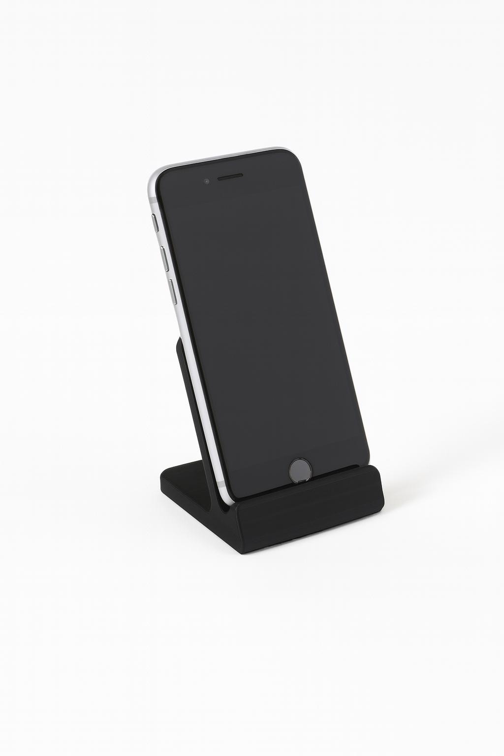 Modern 3D Printed Phone Holder – Minimalist Desk Stand for Smartphones ...
