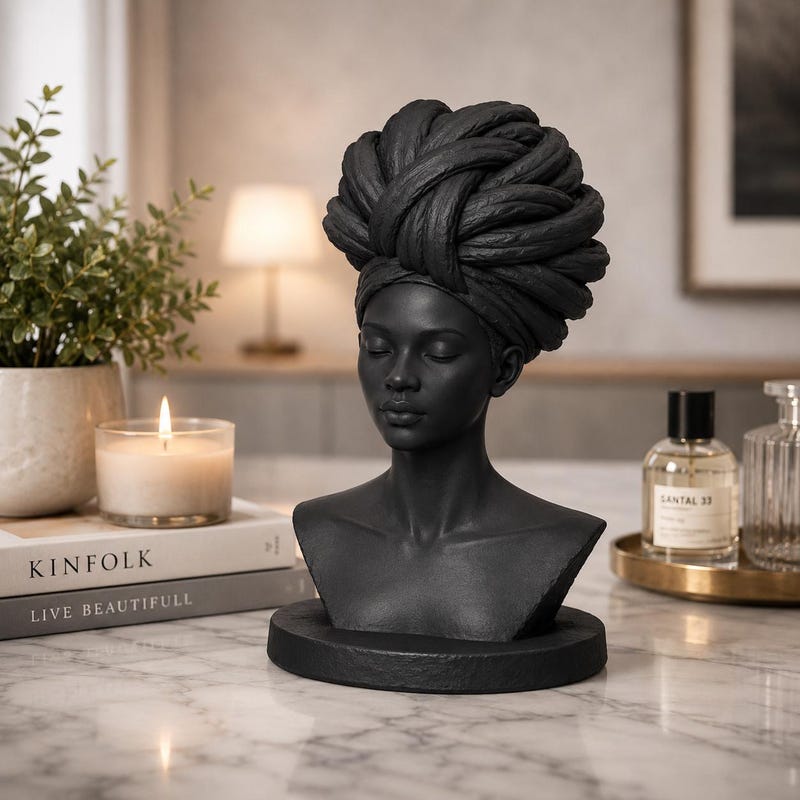 Big Bust Woman Statue - Etsy