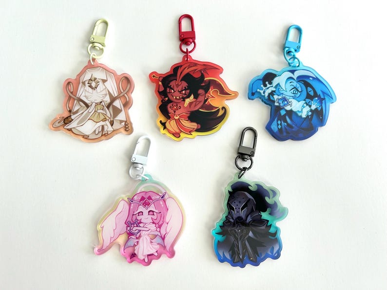 Beast Cookies Cookie Run Kingdom Acrylic Keychains - Etsy