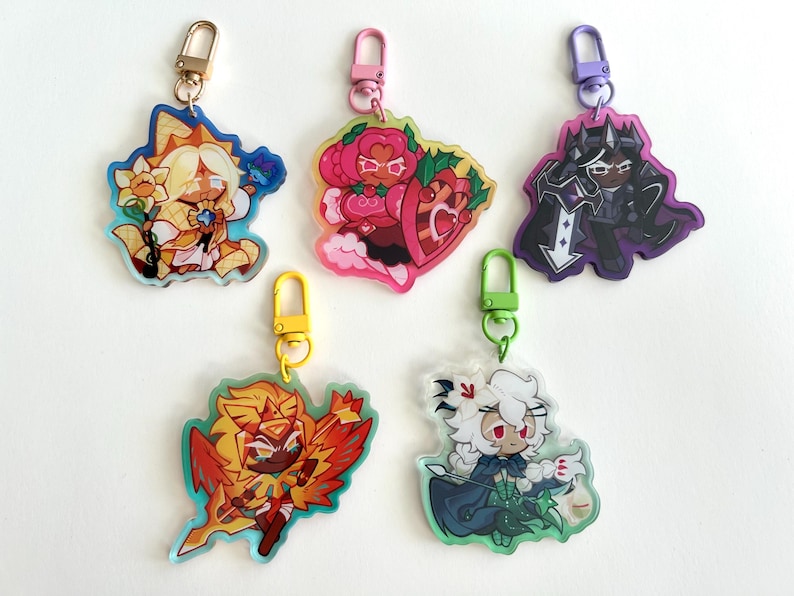 Ancient Cookies Cookie Run Kingdom Acrylic Keychains - Etsy