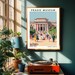 Prado Museum Vintage Travel Poster: Mid-century Modern Art Print - Etsy