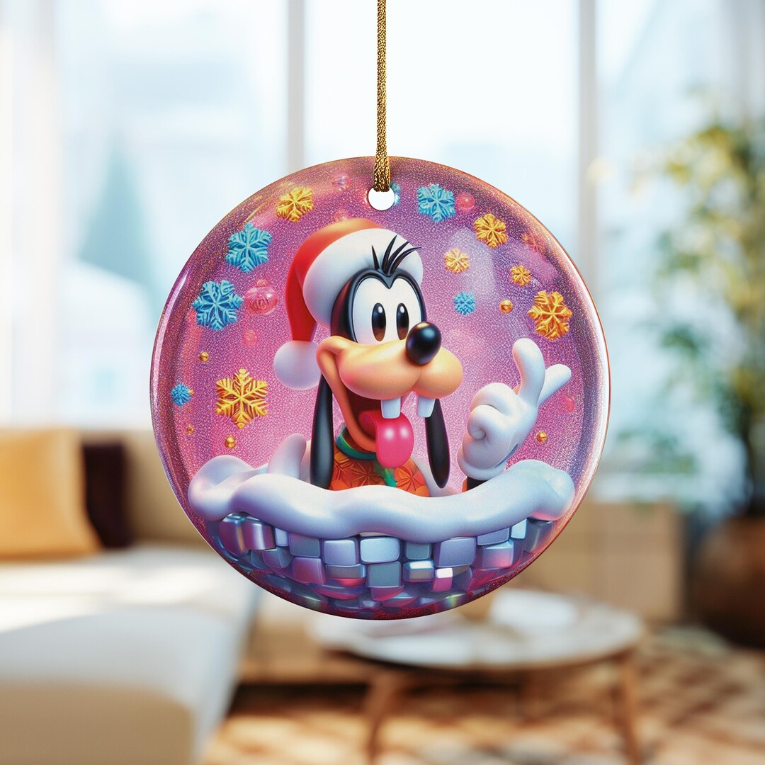 Disney Goofy for Christmas Tree Ornament - Etsy