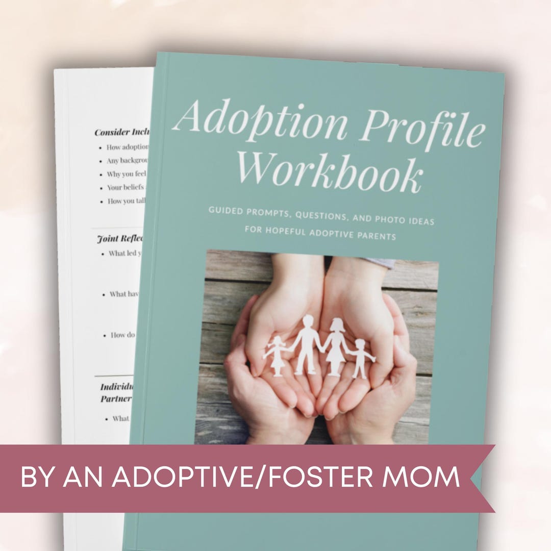 Adoption Profile Template Digital Download Family Guide Hopeful Parent ...