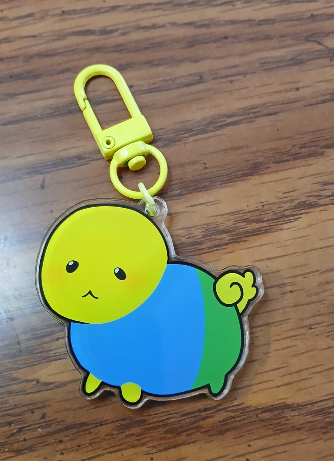 Roblox Noob Bean Keychain - Etsy